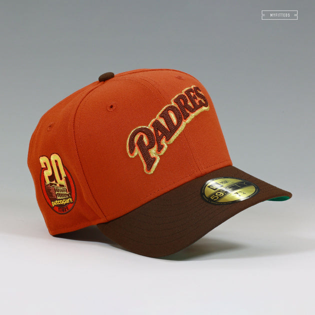 SAN DIEGO PADRES PETCO PARK 20TH ANNIVERSARY CHAIN STITCHED CINNAMON S ...