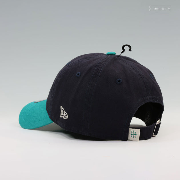SEATTLE MARINERS 2 TONE NEW ERA 9TWENTY ADJUSTABLE DAD HAT – MYFITTEDS
