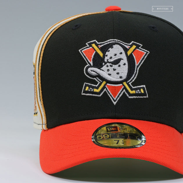 ANAHEIM DUCKS 2007 STANLEY CUP 10 YEARS REVERSE RETRO DIAGONAL BLOCK N ...
