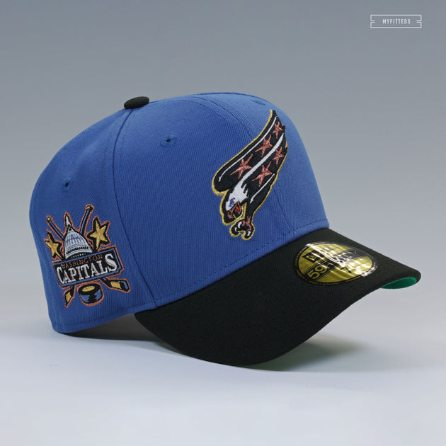 WASHINGTON CAPITALS REVERSE RETRO 2001 VINTAGE WEATHERED LOOK NEW ERA ...