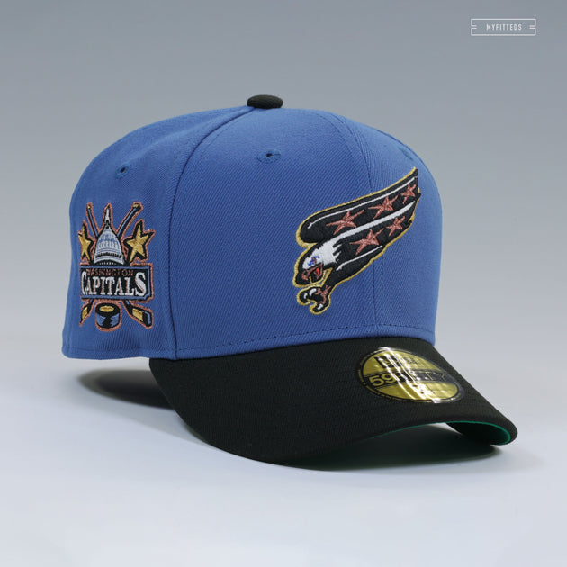 WASHINGTON CAPITALS REVERSE RETRO 2001 VINTAGE WEATHERED LOOK NEW ERA ...