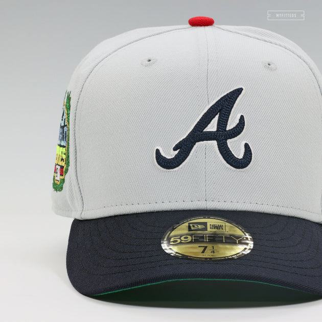 ATLANTA BRAVES 2021 WORLD SERIES LAUREL CHAIN STITCHED NEW ERA FITTED ...