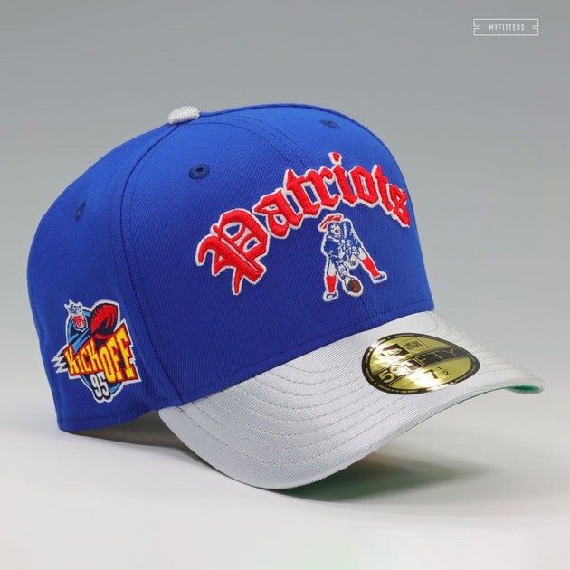 NEW ENGLAND PATRIOTS NFL KICKOFF 1995 BLUE SAPPHIRE SILVERSTONE METALL ...
