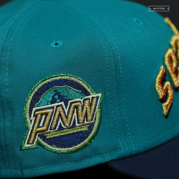 SEATTLE MARINERS PNW CITY CONNECT TO TEAM COLOR NEW ERA FITTED CAP ...