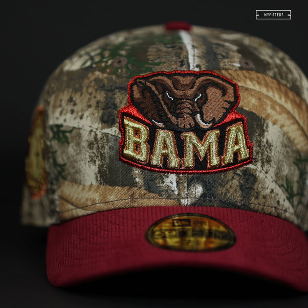 ALABAMA CRIMSON TIDE REALTREE® EDGE RUSSET SUNSET CORDUROY NEW ERA FIT ...