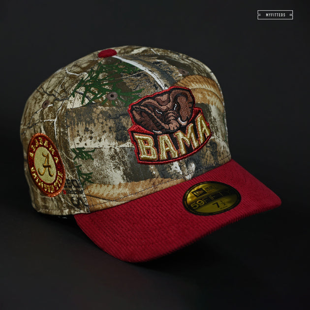 ALABAMA CRIMSON TIDE REALTREE® EDGE RUSSET SUNSET CORDUROY NEW ERA FIT ...