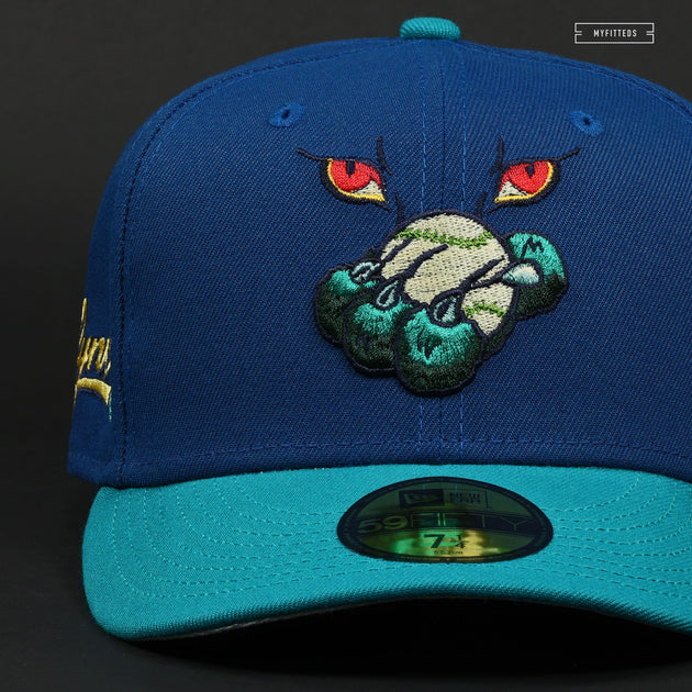 OTTAWA LYNX SEASHORE SLATE CALYPSO GREEN NEW ERA FITTED CAP – MYFITTEDS