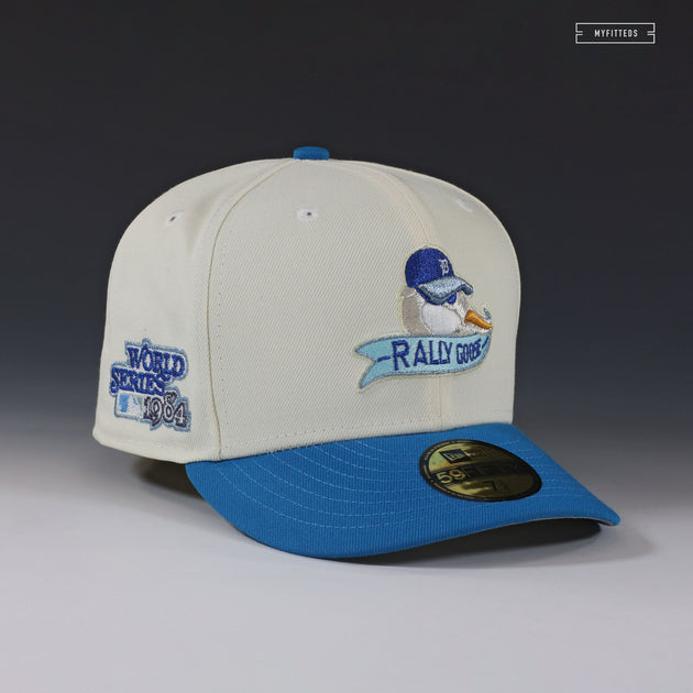 DETROIT TIGERS 1984 WORLD SERIES RALLY GOOSE DEWEY DUCK NEW ERA FITTED ...