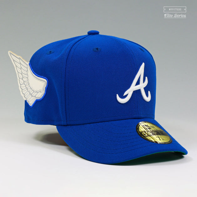ATLANTA BRAVES CAPTAIN AMERICA INSPIRED ELITE SERIES WINGCAP NEW ERA F ...