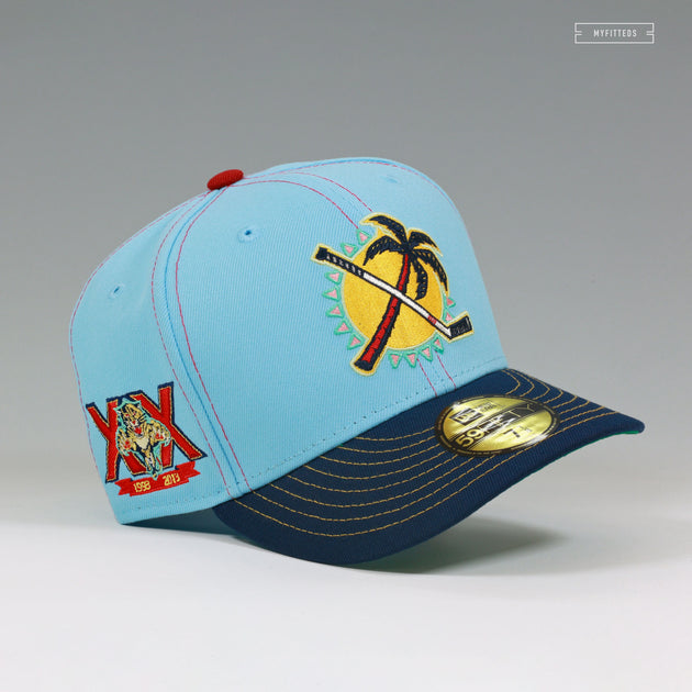 FLORIDA PANTHERS 20TH ANNIVERSARY REVERSE RETRO NEW ERA FITTED CAP ...