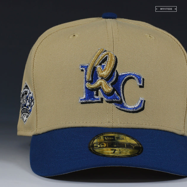 RANCHO CUCAMONGA QUAKES 25 SEASONS OLD GOLD NEW ERA FITTED CAP – MYFITTEDS