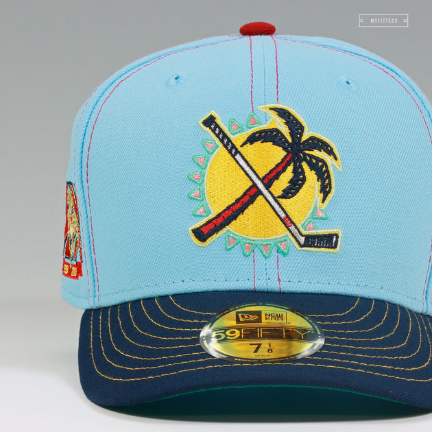 FLORIDA PANTHERS 20TH ANNIVERSARY REVERSE RETRO NEW ERA FITTED CAP ...
