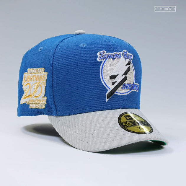 TAMPA BAY LIGHTNING 20TH ANNIVERSARY REVERSE RETRO NEW ERA FITTED CAP ...
