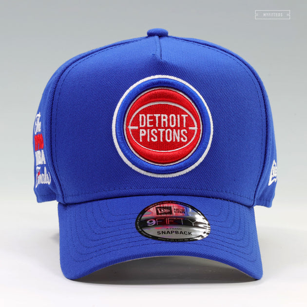 DETROIT PISTONS 1990 NBA FINALS NBA HARDWOOD CLASSICS 9FIFTY A-FRAME N ...