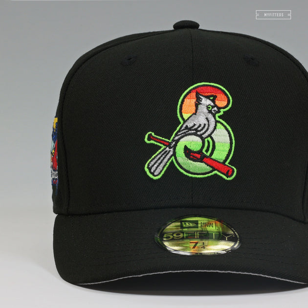 SPRINGFIELD CARDINALS EQ EQUALIZER JET BLACK NEW ERA FITTED CAP – MYFITTEDS