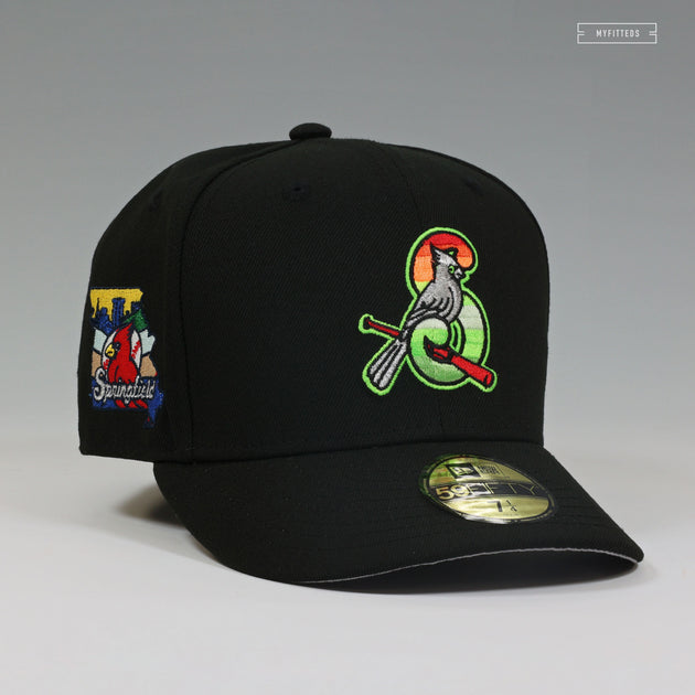 SPRINGFIELD CARDINALS EQ EQUALIZER JET BLACK NEW ERA FITTED CAP – MYFITTEDS