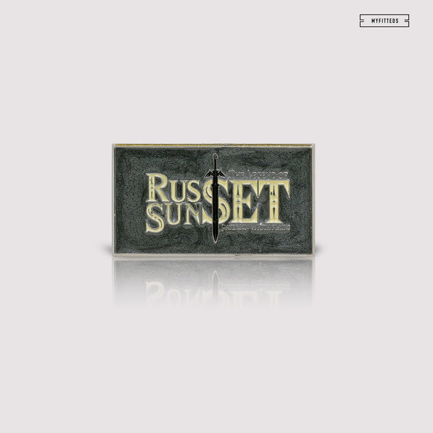 RUSSET SUNSET #015 THE LEGEND OF ZELDA MAP INSPIRED ENAMEL PIN GUNMETA ...