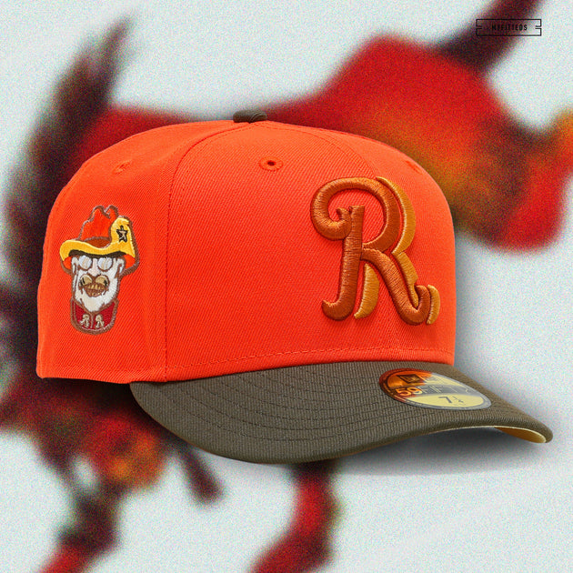 FRISCO ROUGH RIDERS "ORANGEADE / MAHOGANY" NEW ERA FITTED CAP – MYFITTEDS